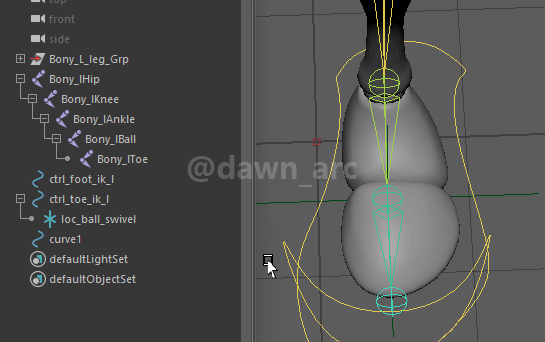 [Maya]Rigging 16 - Ankles & Heels